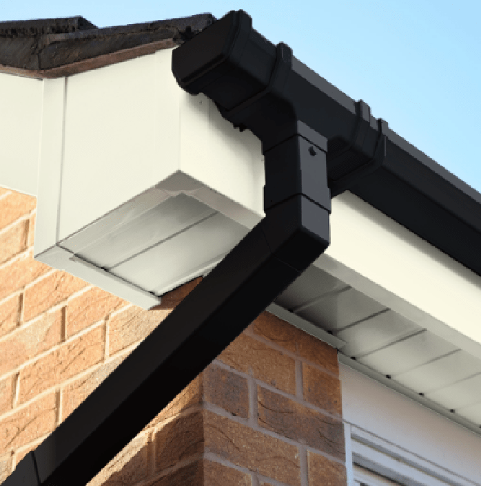 Cream Soffit Boards x 5m Subtle Grained