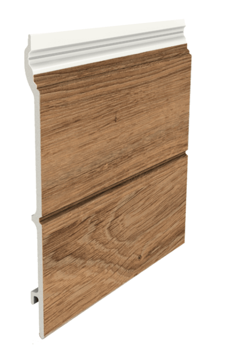 Woodland Oak-Foresta External-Upvc Cladding-250mm x 5m - Tradeline Pvc ...