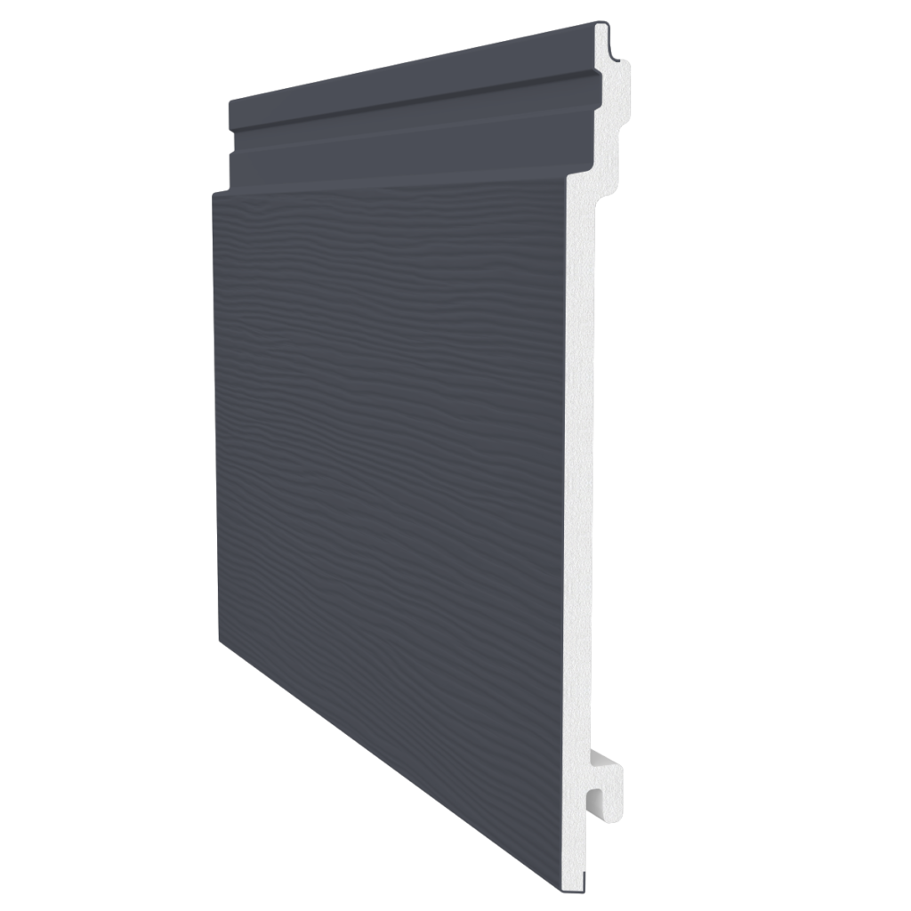 Anthracite Grey Fortex 182mm Shadow Gap Cladding - Tradeline Pvc Limited