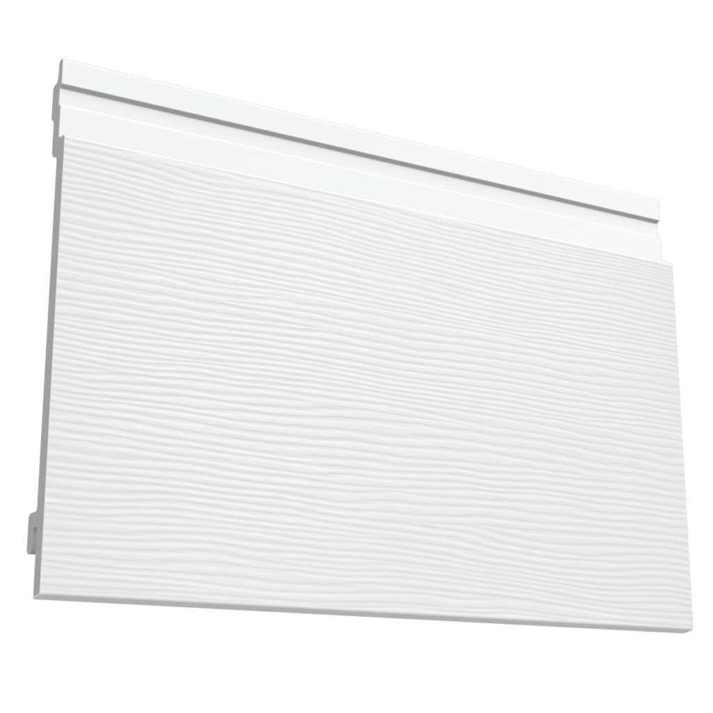 White Fortex 182mm Shadow Gap Cladding - Tradeline Pvc Limited